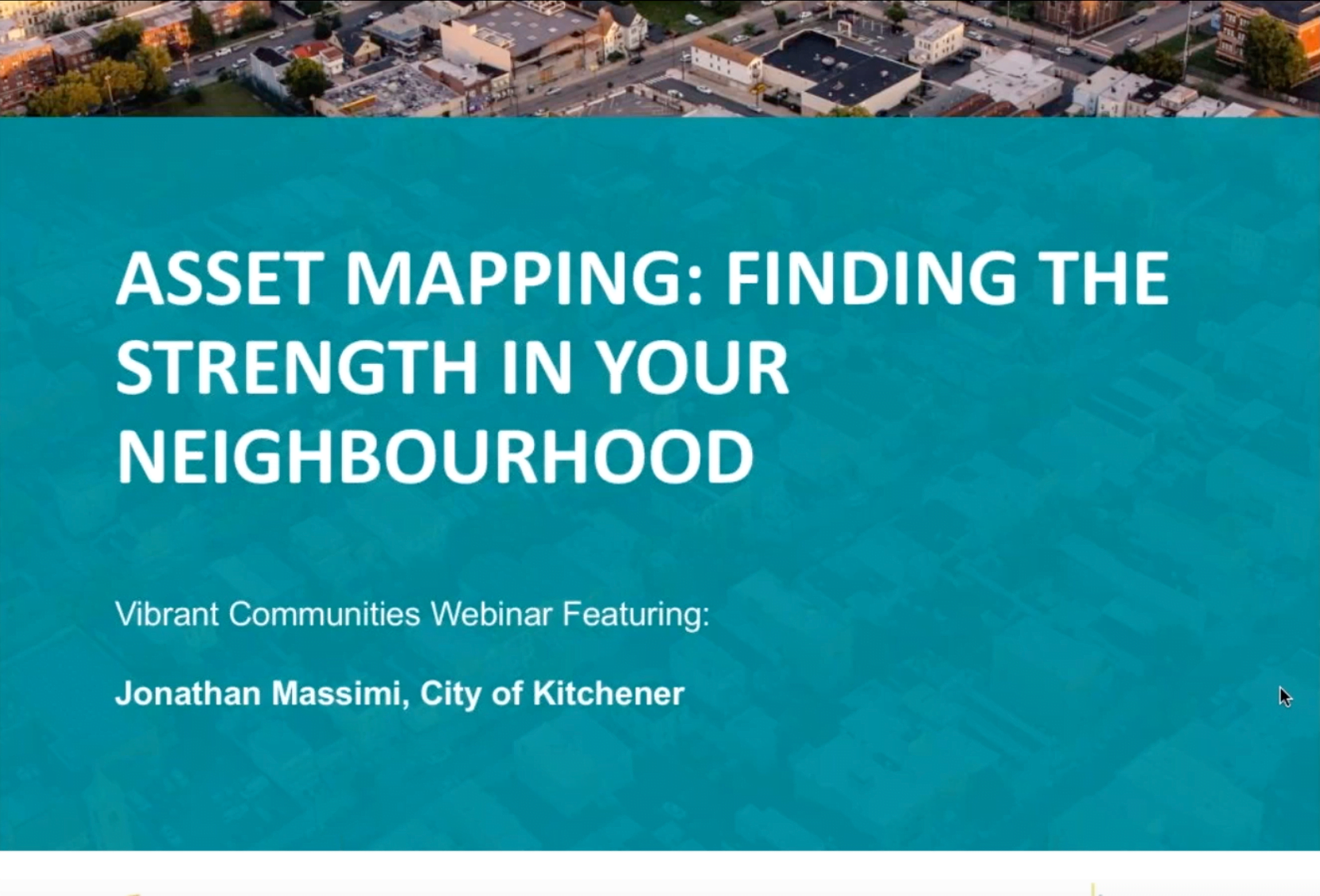 Asset Mapping: Finding the Strength in Your Neighbourhood - Integral North